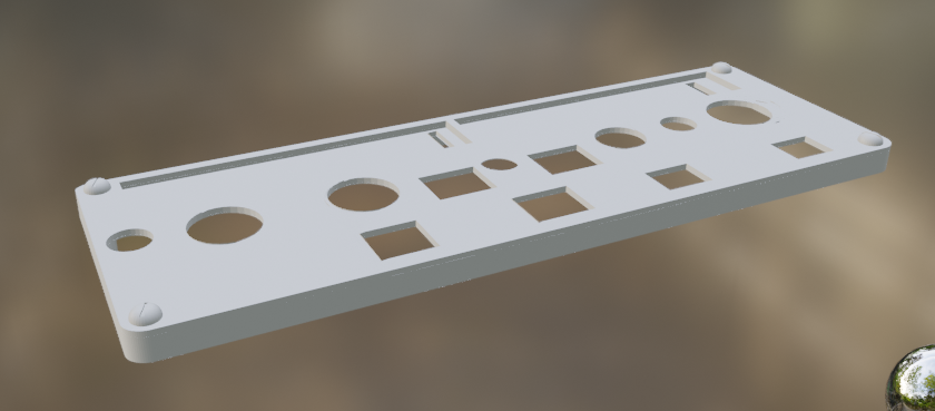 Airbus A320 Autopilot-Panel 3D Print Model in Other 3DExport