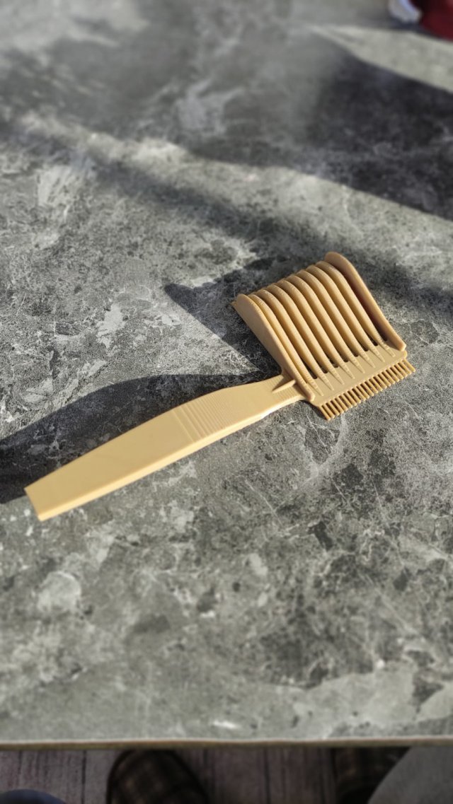 Hair cutting comb - BARBER COMB 3D Print Model in Hand Tools 3DExport