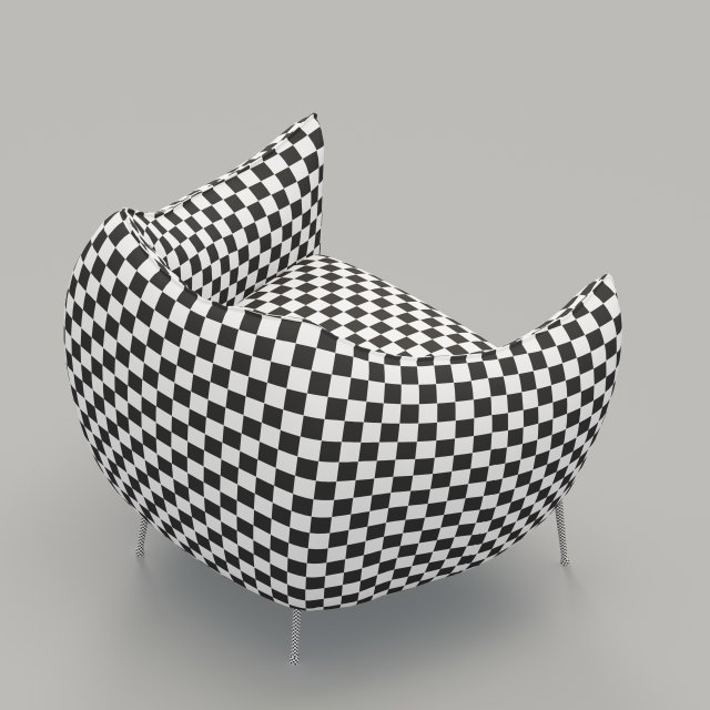 MEXO Chicken Fusion armchair 3D Model in Chair 3DExport