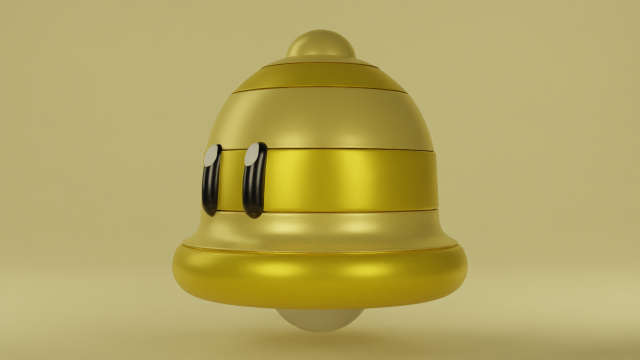 Super Bell Mario 3D Model in Other 3DExport