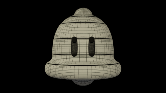 Super Bell Mario 3D Model in Other 3DExport