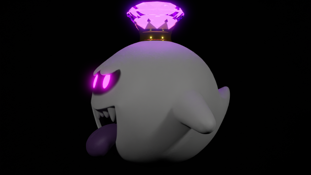 King Boo 3D Model in Other 3DExport