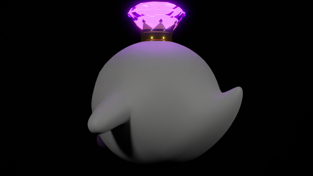 King Boo 3D Model in Other 3DExport