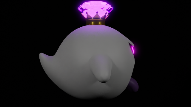 King Boo 3D Model in Other 3DExport