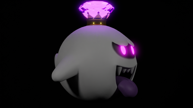 King Boo 3D Model in Other 3DExport
