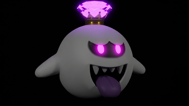 King Boo 3D Model in Other 3DExport