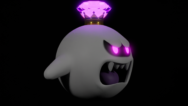King Boo 3D Model in Other 3DExport