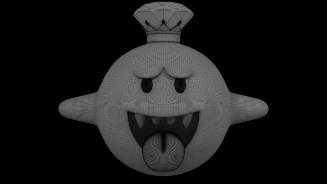 King Boo 3D Model in Other 3DExport