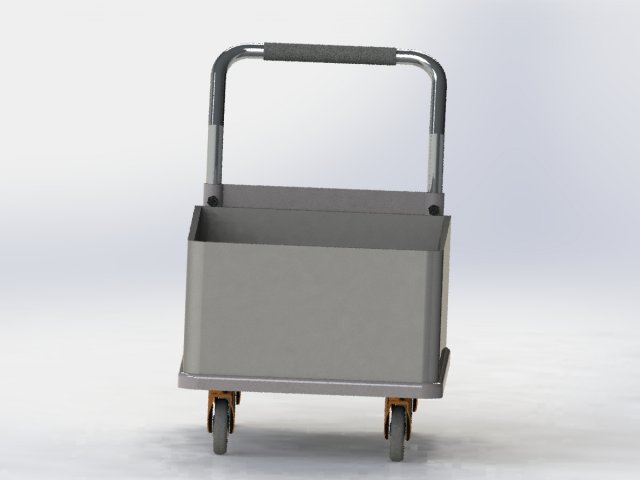 Trolley 3D Model in Shopping Cart 3DExport