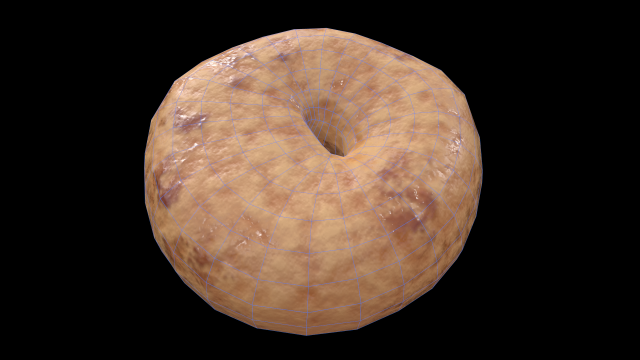Medhu Vada 3D Model in Miscellaneous 3DExport