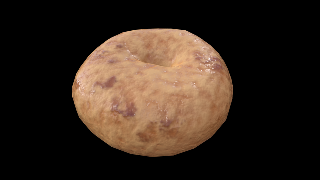 Medhu Vada 3D Model in Miscellaneous 3DExport