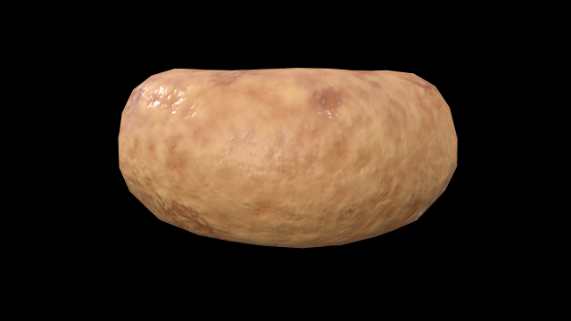 Medhu Vada 3D Model in Miscellaneous 3DExport