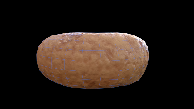 Medhu Vada 3D Model in Miscellaneous 3DExport