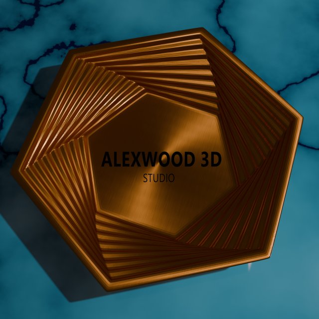 3D MODEL STL FILE SERVING TRAY-2 FOR CNC ENGRAVING MACHINE Free 3D ...