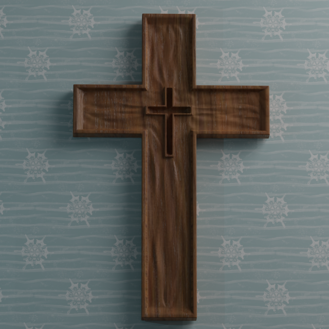 WALL CROSS 1 - 3D MODEL STL- FILES FOR CNC AND 3D PRINTERDOWNLOAD 3D ...