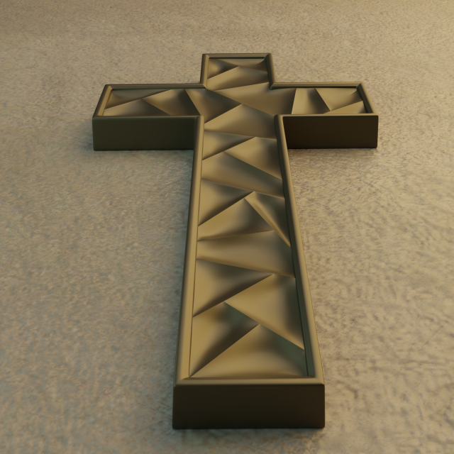WALL CROSS 5 - 3D MODEL STL- FILES FOR CNC AND 3D PRINTER DOWNLOAD ...