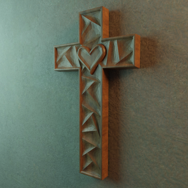 WALL CROSS 7 - 3D MODEL STL- FILES FOR CNC AND 3D PRINTER DOWNLOAD 3D ...
