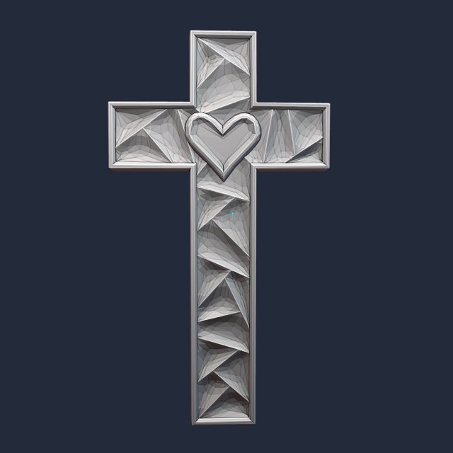 WALL CROSS 7 - 3D MODEL STL- FILES FOR CNC AND 3D PRINTER DOWNLOAD 3D ...