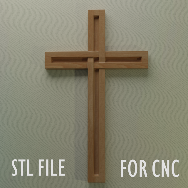 WALL CROSS 7 - 3D MODEL STL- FILES FOR CNC AND 3D PRINTER DOWNLOAD 3D ...