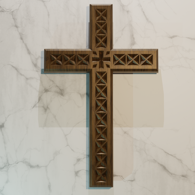 WALL CROSS 6 - 3D MODEL STL- FILES FOR CNC AND 3D PRINTER DOWNLOAD 3D ...