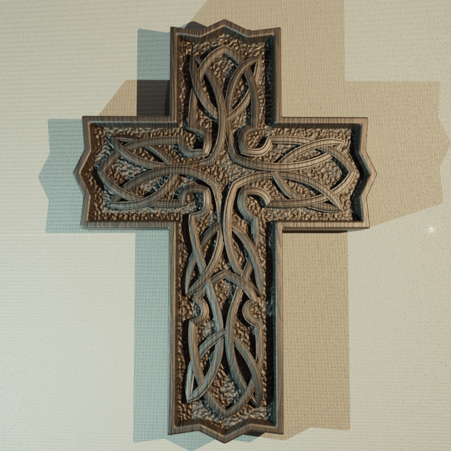 WALL CROSS 13 - 3D MODEL STL- FILES FOR CNC AND 3D PRINTER DOWNLOAD ...