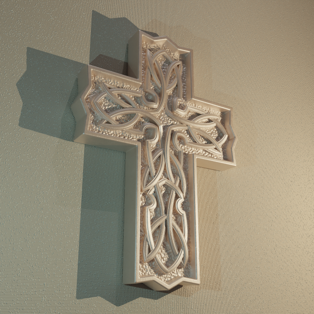 WALL CROSS 13 - 3D MODEL STL- FILES FOR CNC AND 3D PRINTER DOWNLOAD ...