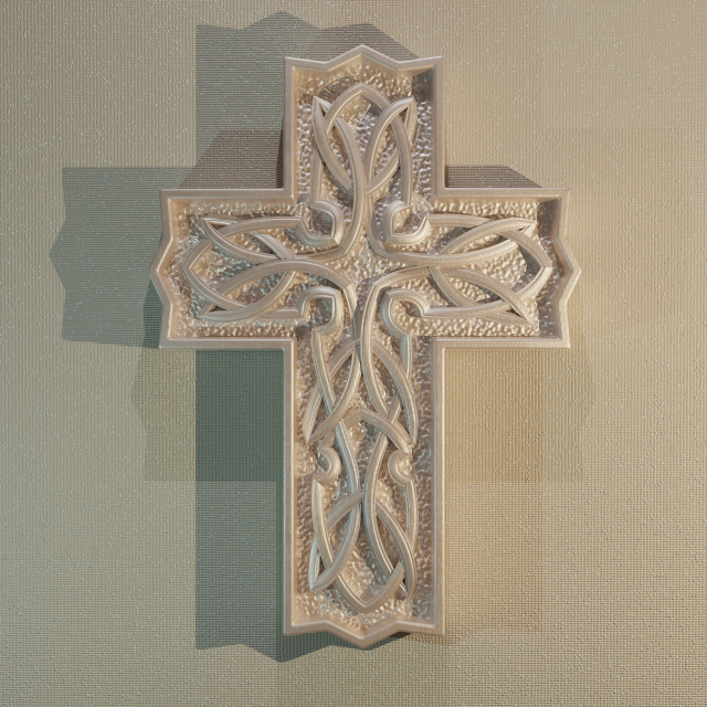 WALL CROSS 13 - 3D MODEL STL- FILES FOR CNC AND 3D PRINTER DOWNLOAD ...
