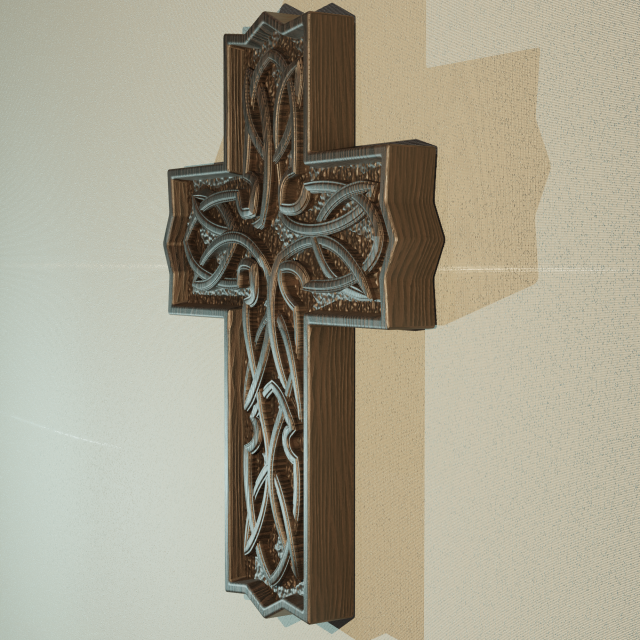 WALL CROSS 13 - 3D MODEL STL- FILES FOR CNC AND 3D PRINTER DOWNLOAD ...