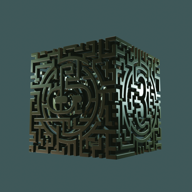 3D MODEL STL FILE CUBE LABIRINT Modelo de impresión 3D in Puzzle 3DExport