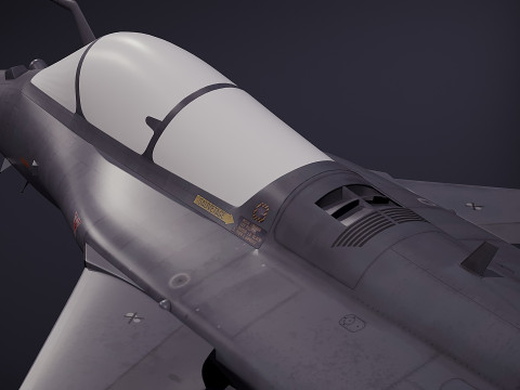 Avión de combate Dassault Rafale Modelo 3D in Luchador 619660 | 3DExport