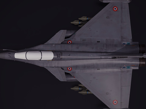 Avión de combate Dassault Rafale Modelo 3D in Luchador 619660 | 3DExport