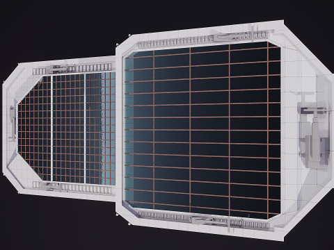 Modèle de tour Mercury de gratte-ciel dans la ville de Moscou Modèle 3D ...