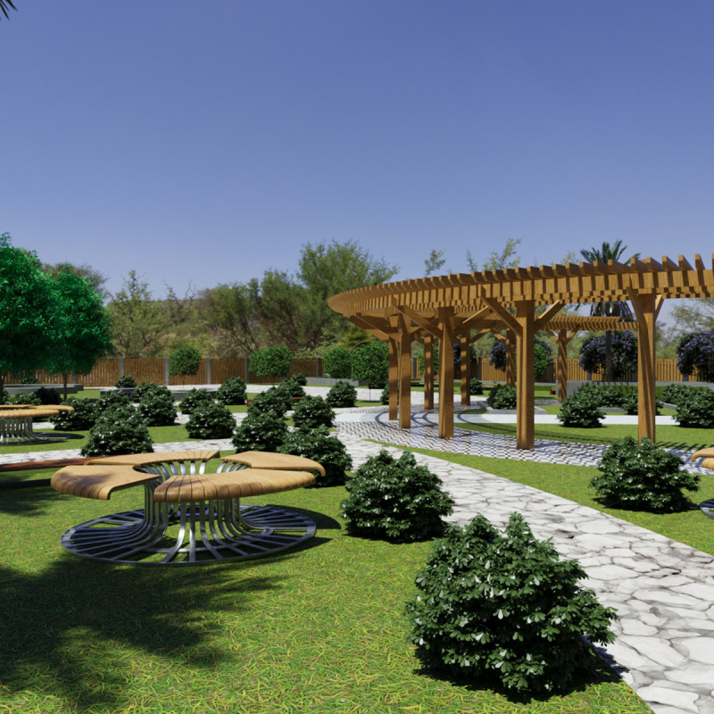 High-Detail 3D Landscape Model for Architectural Visualization 3D Model ...