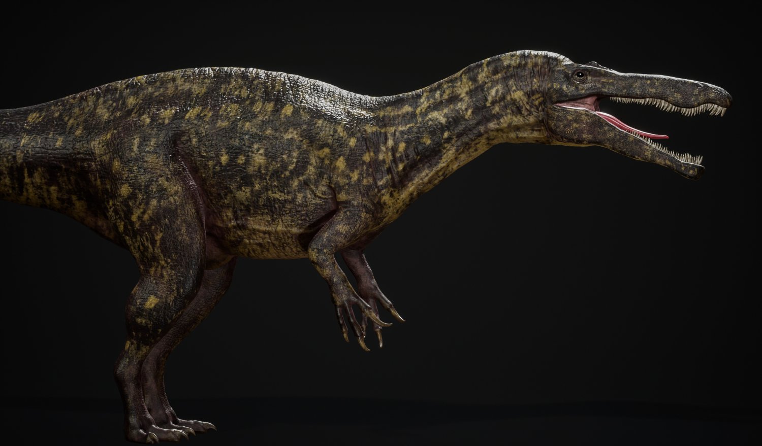 Spacecraft 3d Dinosaur