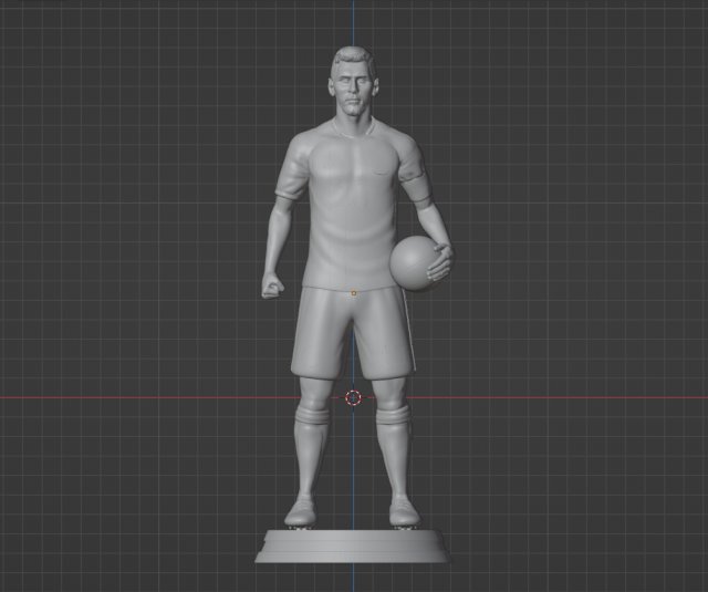 MESSI world champion edition 3D Print Model in Man 3DExport