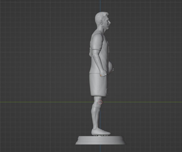 MESSI world champion edition 3D Print Model in Man 3DExport