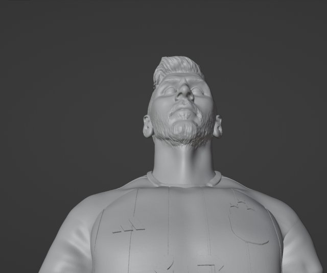 MESSI world champion edition 3D Print Model in Man 3DExport