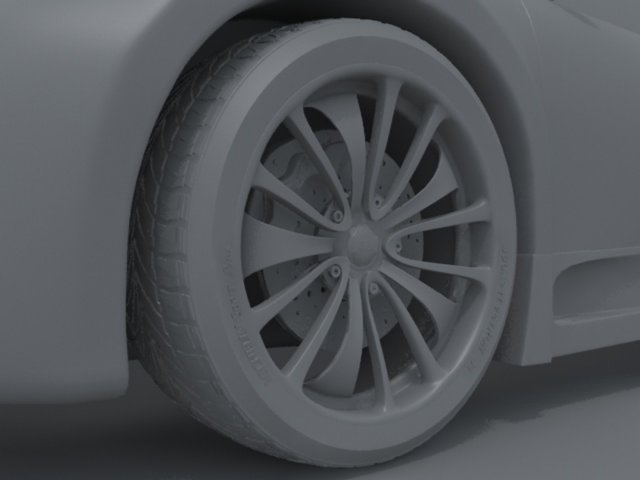 Bugatti Veyron 3D Model in Sport Cars 3DExport