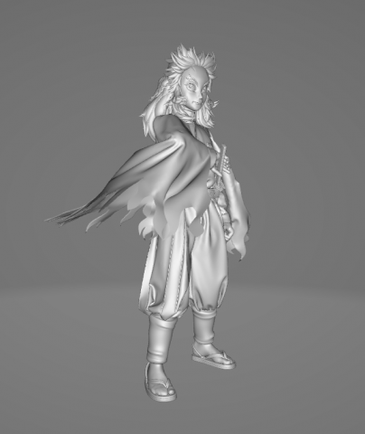 RENGOKU DEMON SLAYER 3D Modèle 3D in Dessin animé 3DExport
