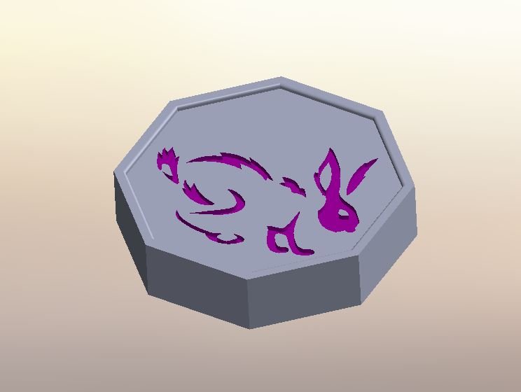 Rabbit Talisman from Jackie Chan Adventures 3D Принт Модель in Другое ...