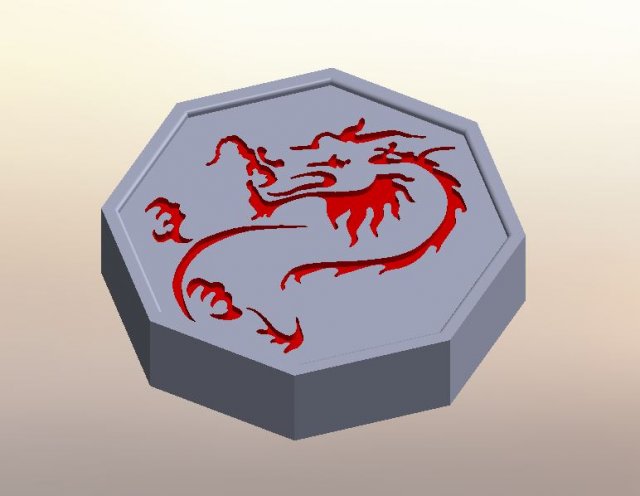 Dragon Talisman from Jackie Chan Adventures 3D Print Model in Other ...