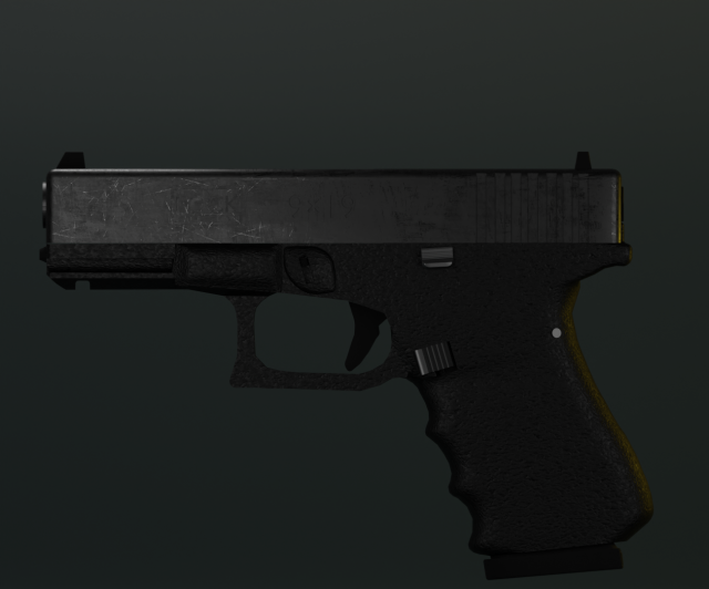Glock 19 Free 3D Model in Pistol 3DExport