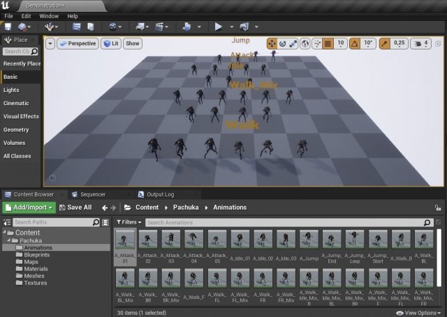 Pachuka Unreal project ready Low-poly 3D Model in Monster 3DExport