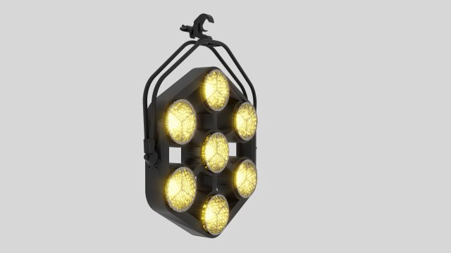 Concert Stage Light 3D Model in Other 3DExport