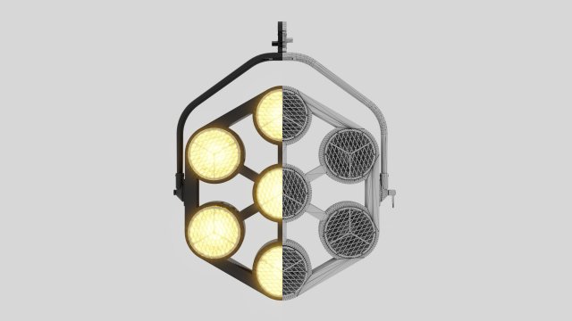 Concert Stage Light 3D Model in Other 3DExport