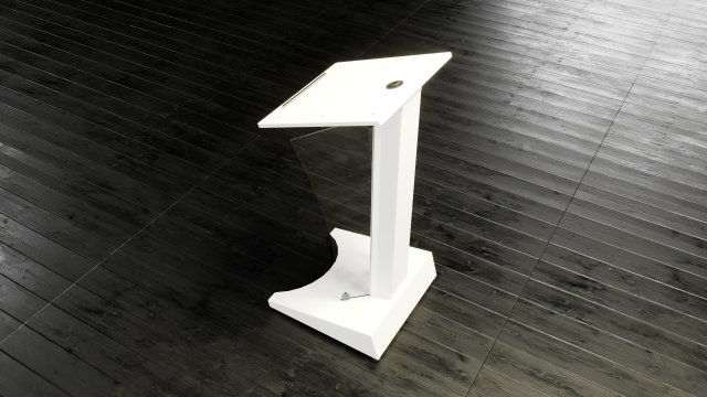 Transparent Lectern Podium 3D Model in Miscellaneous 3DExport