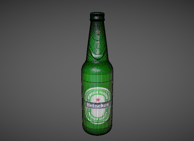 Daru ki botal 3D Model in Beverage 3DExport