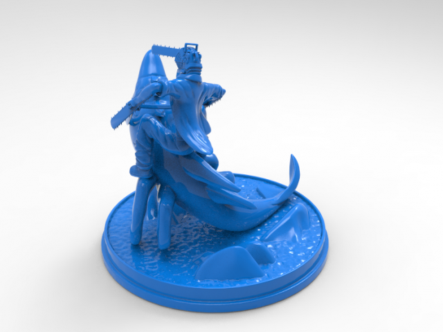 3D Chainsaw Man-denji 3D Model in Monster 3DExport