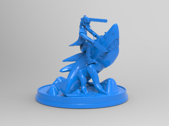 3D Chainsaw Man-denji 3D Model in Monster 3DExport