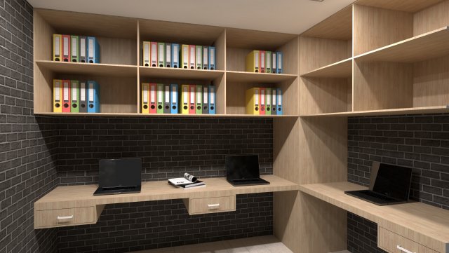 Boss Room Employ room 3D Model in Office 3DExport